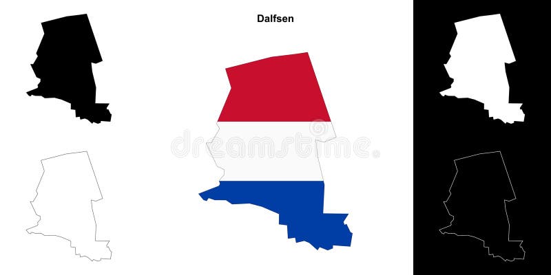 Dalfsen Outline Map Stock Illustrations – 10 Dalfsen Outline Map Stock ...