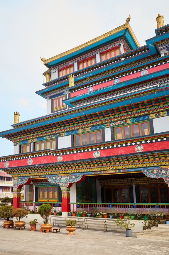 Dali Monastery in Darjeeling, India Stock Image - Image of dali ...