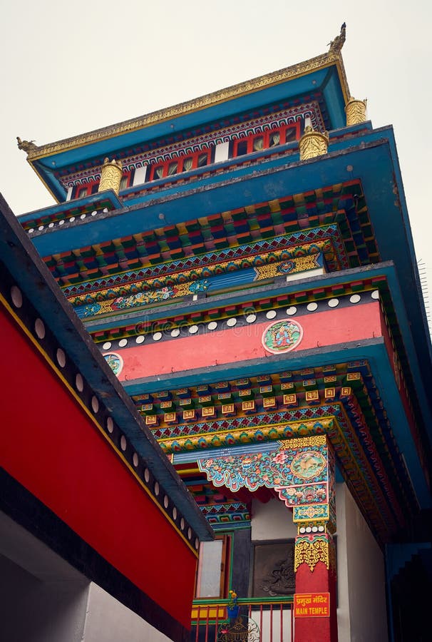Dali Monastery in Darjeeling, India Stock Photo - Image of landmark ...