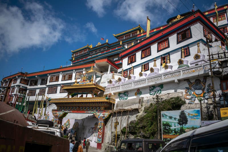 Dali Monastery, Darjeeling, India Editorial Photo - Image of ...