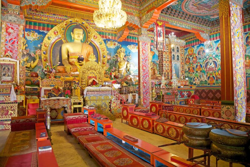 Dali Monastery, Darjeeling, Inde Photo éditorial - Image du vieux ...