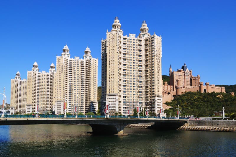 Dalian City ï¼ŒChina editorial photography. Image of river - 26664412