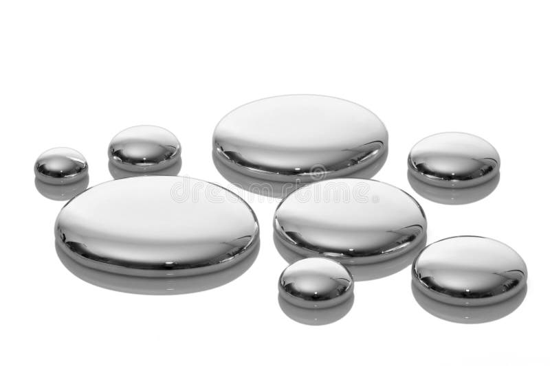 Kwik (Hg) stock afbeelding. Image of metaal, poetsmiddel - 182913