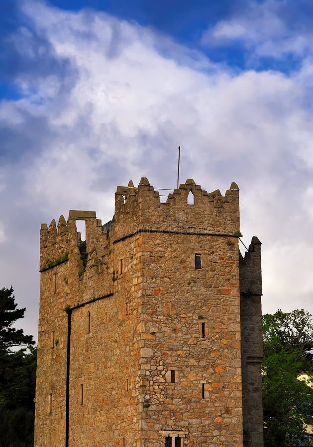 Dalkey Castle stock image. Image of monumental, travel - 5921601