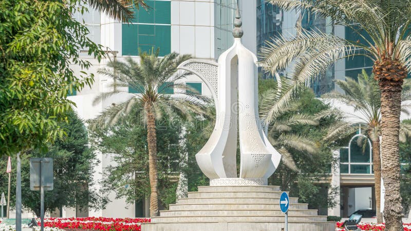 The Dallah Timelapse or Coffee Pot Monument that Represents Welcome on ...