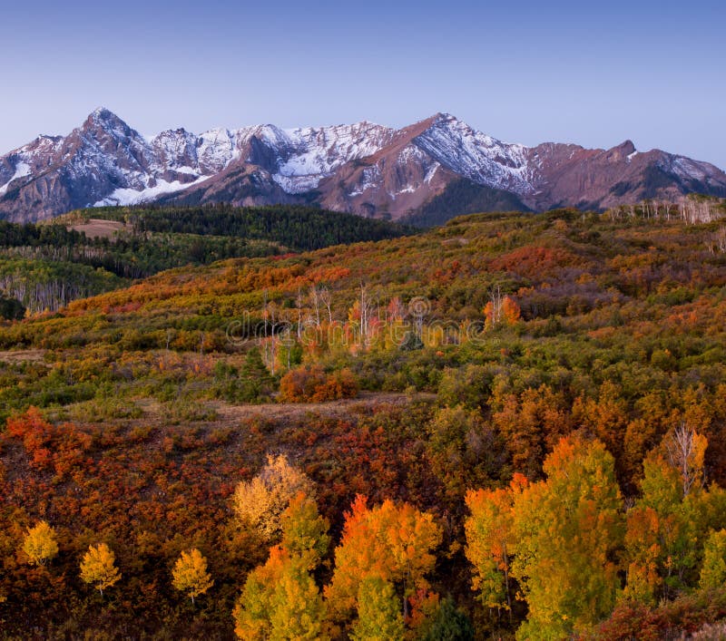 Dallas Divide in Autumn stock photo. Image of forest - 33481848