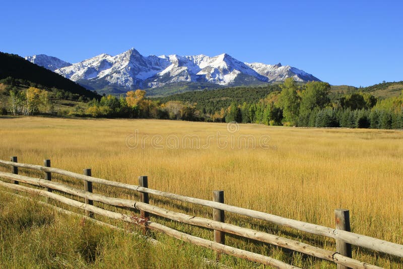 Dallas Divide, Uncompahgre National Forest, Colorado Stock Image ...