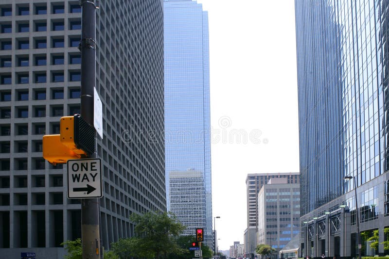 Dallas Downtown City Urban Bulidings View Stock Image - Image of ...