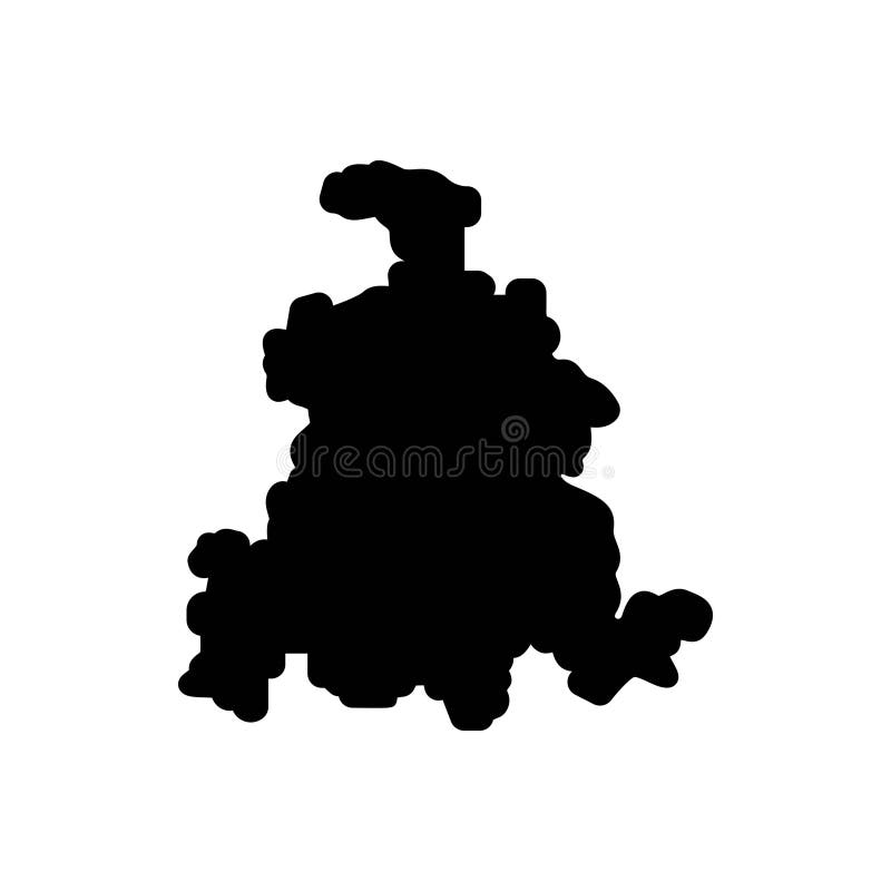 Black Solid Icon for Dallas, America and Area Stock Vector ...