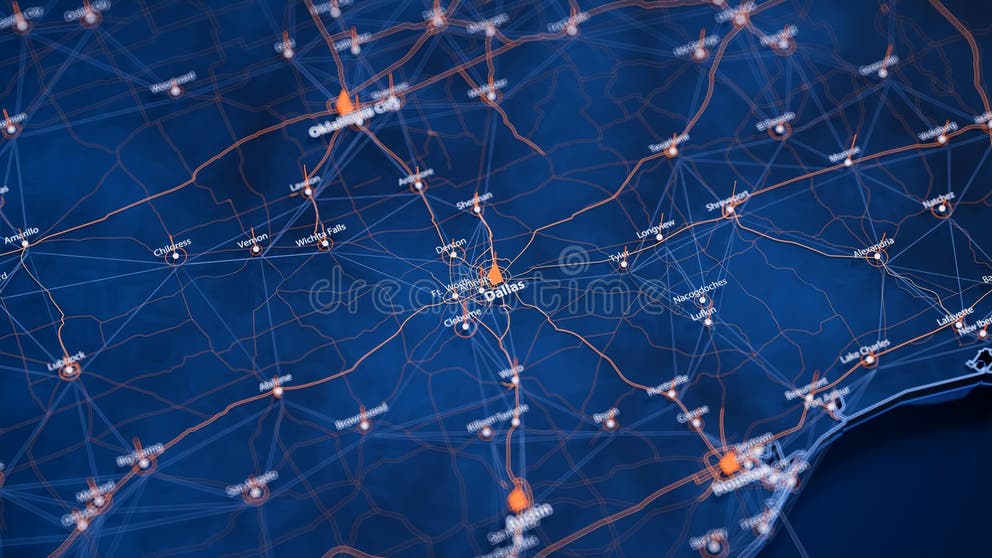 371 Road Map Dallas Stock Photos - Free & Royalty-Free Stock Photos ...