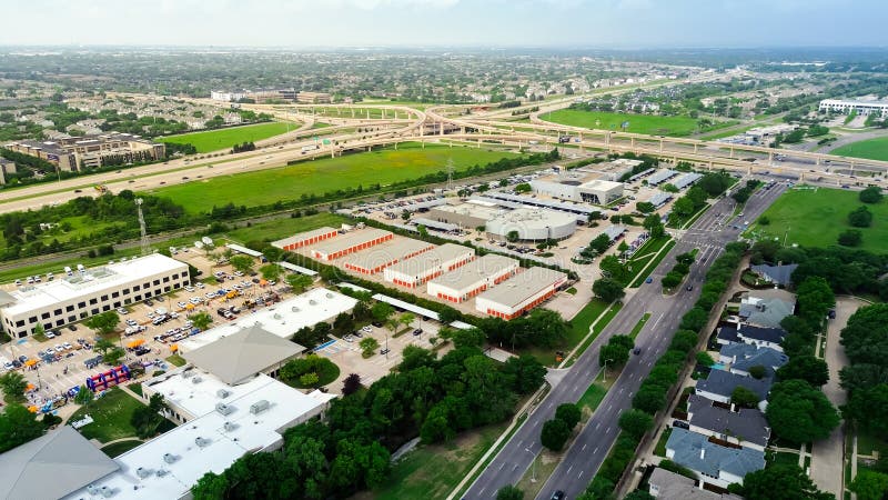 Dallas Metroplex Multilevel Stack Interchange Road Junction, Highway ...