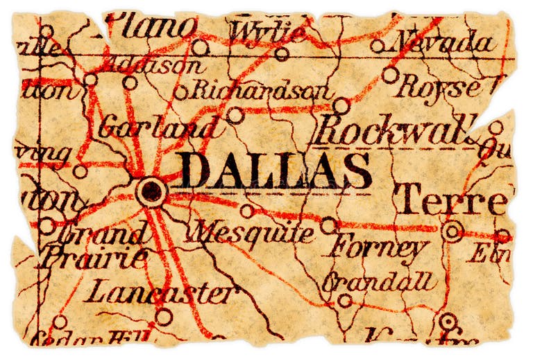 367 Dallas Texas Map City Stock Photos - Free & Royalty-Free Stock ...
