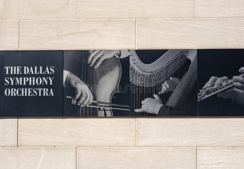 Symphony Orchestra Poster on a Wall of a Building in the Art Centre of ...