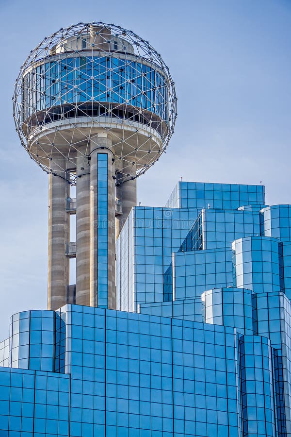 Dallas Texas City Skyline at Daytime Stock Image - Image of scene, city ...