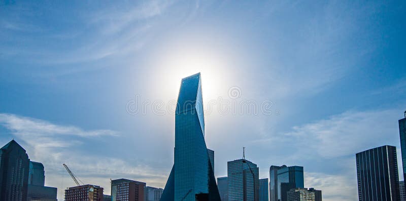 Dallas Texas City Skyline and Downtown Stock Photo - Image of skyline ...