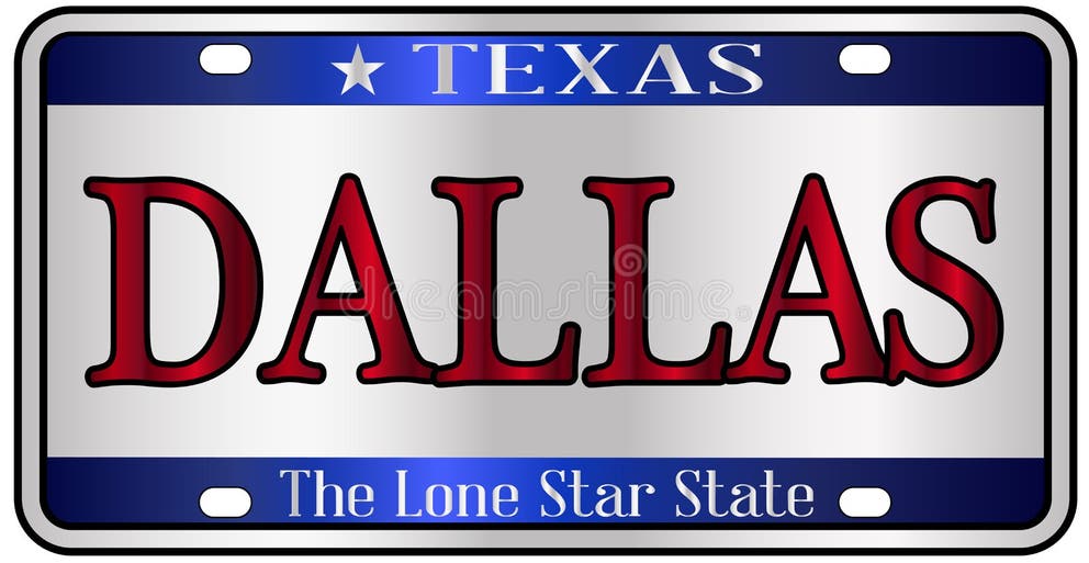 Texas License Plate Ilustraciones Stock, Vectores, Y Clipart – (114 ...