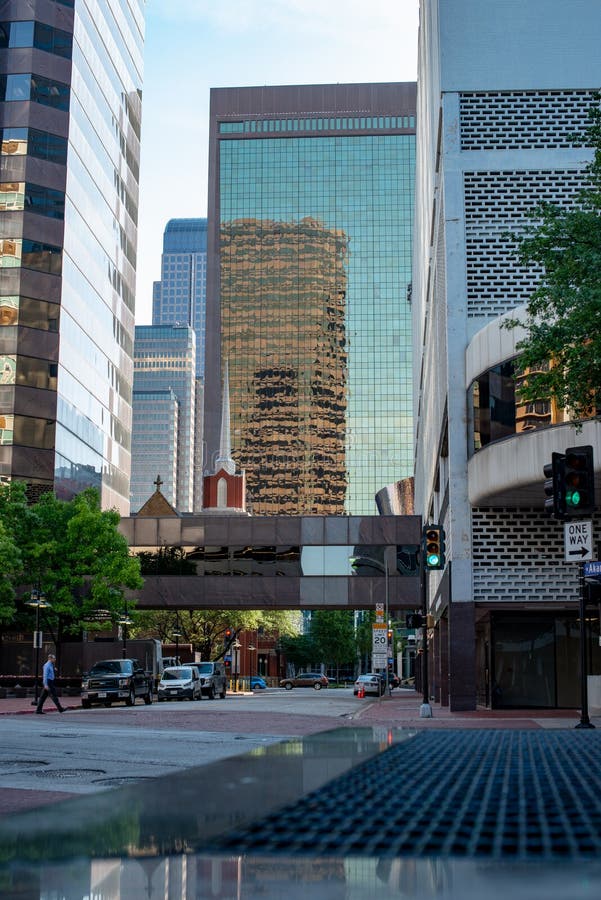 Dallas, Texas - May 7, 2018: Buildings in Downtown Dallas Texas ...