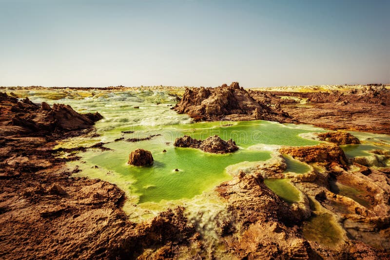 Dallol, Danakil Depression, Ethiopia. the Hottest Place on Earth Stock ... Dallol, Danakil Depression, Ethiopia. the Hottest Place on Earth Stock ...