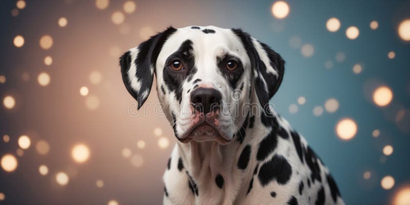 Dalmatian Black Spots in Form of Frame with Space. Stock Image - Image ...