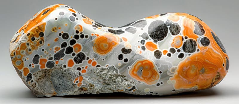 Dalmatian Jasper Rock Art stock photo. Image of design - 310347390