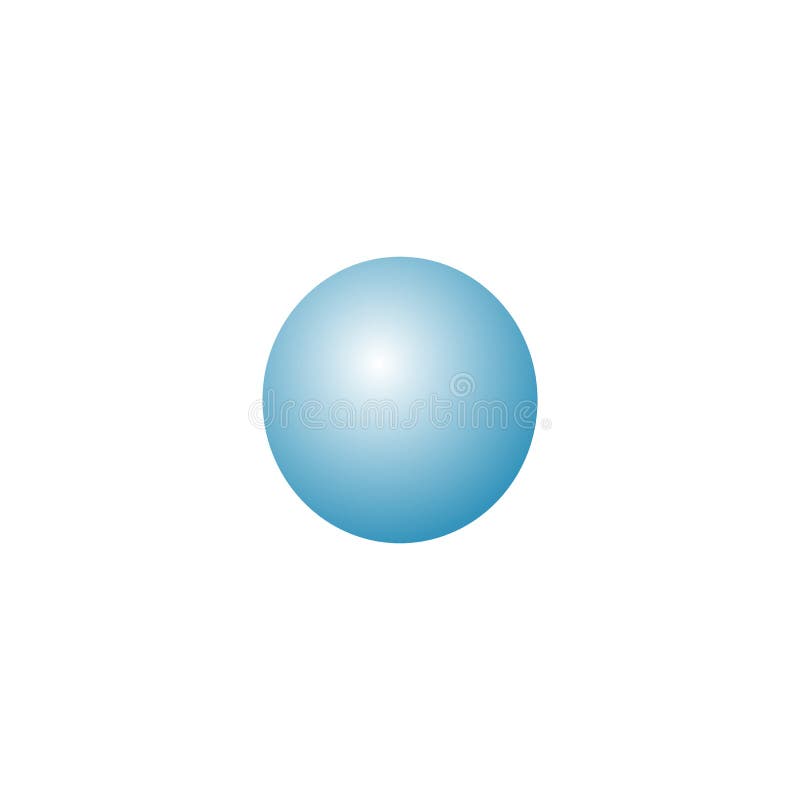Dalton Atomic Theory Spherical Sphere Illustration Stock Illustration ...