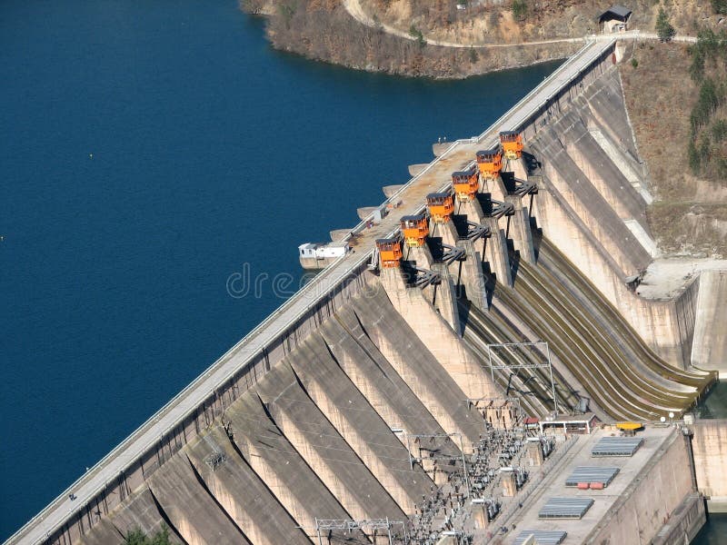 Dam stock photo. Image of river, hydroelectricity, plant - 11396836