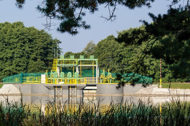 HYDROTECHNICAL INFRASTRUCTURE Stock Photo - Image of natural ...