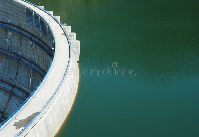 Dam stock photo. Image of industrial, flow, hydroelectric - 25947228