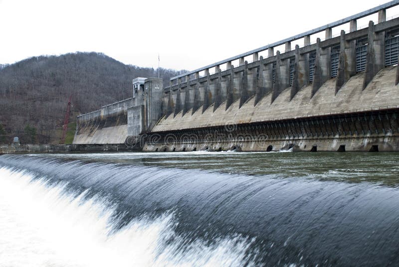 Hydro Electric Generator Dam Stock Image - Image of resources, electric ...