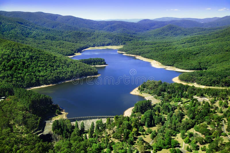 Dam stock image. Image of valley, daytime, water, outside - 4497955