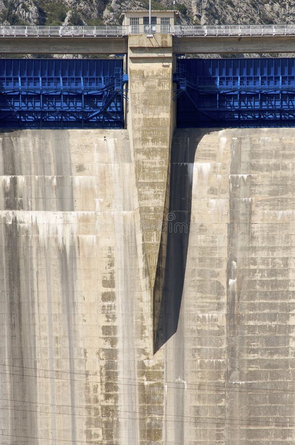 Dam stock image. Image of ecological, industry, production - 8987353