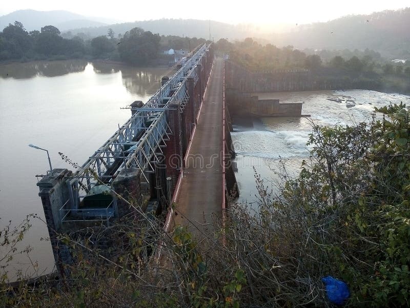 Dam Check Post of Andhra and Odisha Border Stock Image - Image of check ...