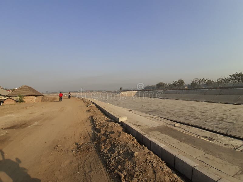 Dam Construction Progress: Engineering and Infrastructure Development ...