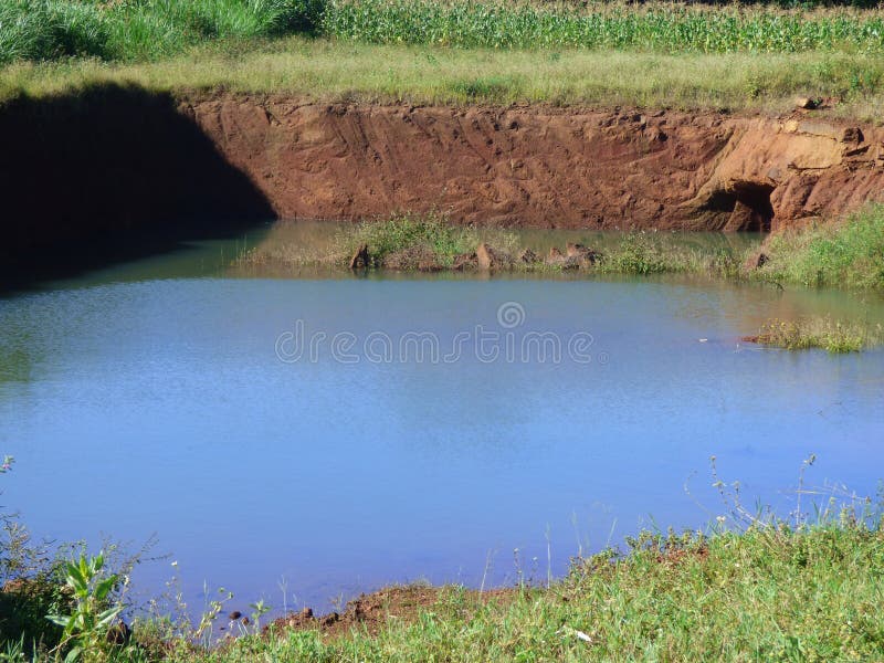 Dam stock image. Image of clean, beautiful, water, storage - 172672557