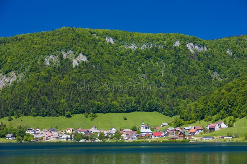 Dam, Dedinky, Slovakia stock photo. Image of central - 236341968