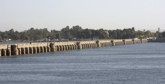 Dam in Esna stock photo. Image of islam, built, settlement - 26607566
