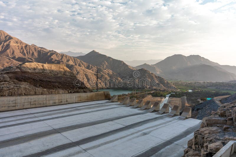 The Dam Gallito Ciego Spillway, Cajamarca, Peru Stock Photo - Image of ...