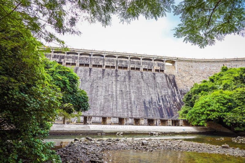 Dam on Hong Kong south stock image. Image of hoover, hong - 78176257