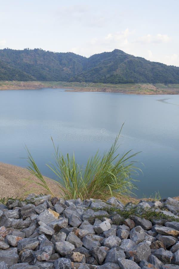 Dam stock image. Image of engineering, generation, hydroelectric - 54994471