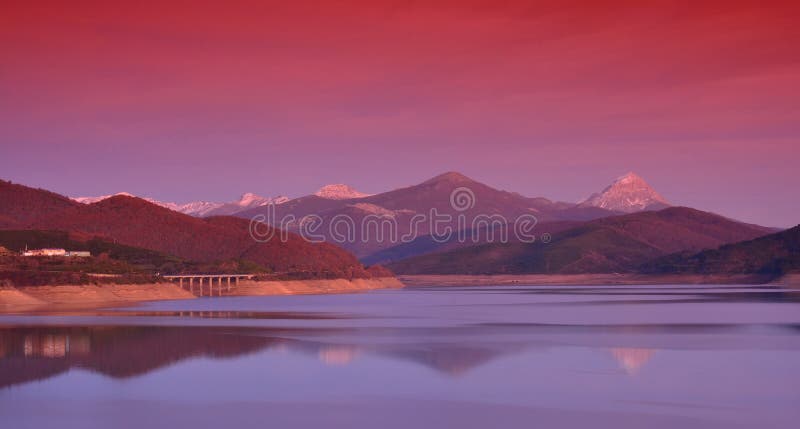 Dam in Leon, Spain. stock image. Image of travel, summer - 82112473