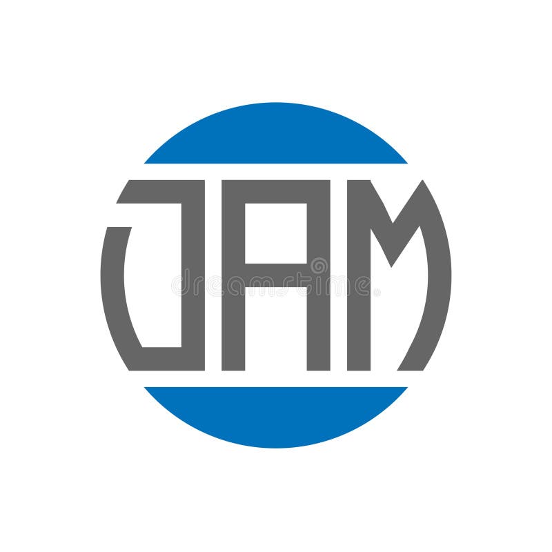 DAM Letter Logo Design on White Background. DAM Creative Initials ...