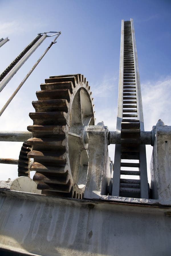 Dam mechanism stock image. Image of geneva, locks, gate - 4849363
