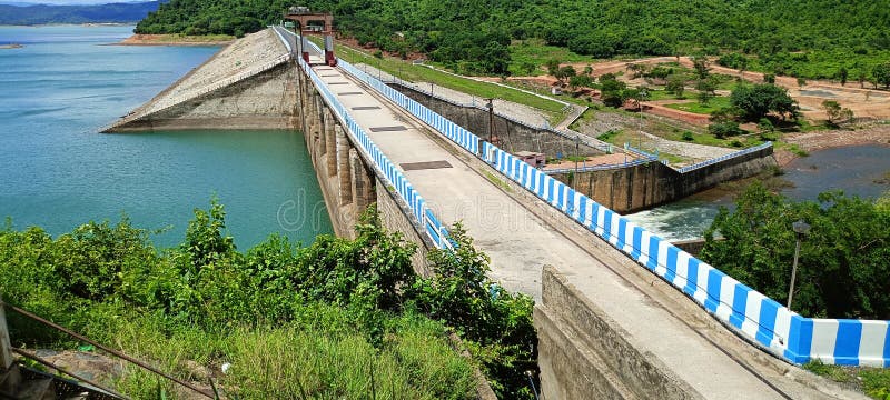 Dam for Odisha New Designing Water Stock Image - Image of designing ...