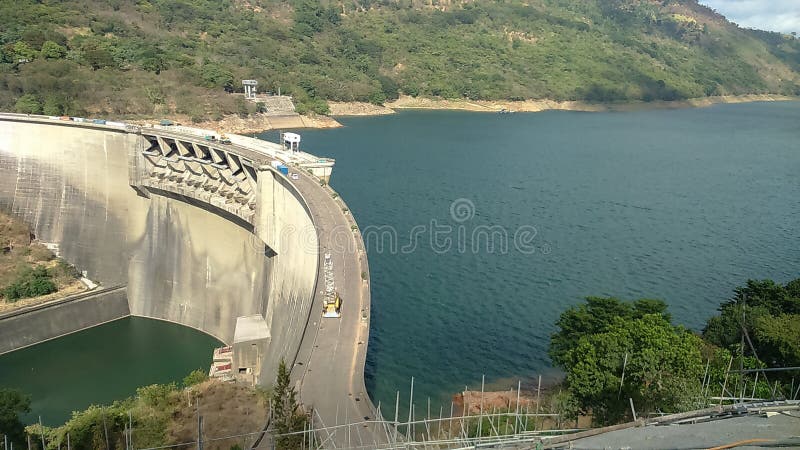 The dam stock photo. Image of victoria, srilanka, mahaweli - 83896362