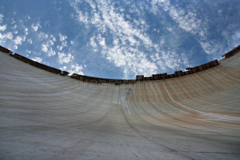 Dam wall stock photo. Image of hydroelectric, structure - 14316420