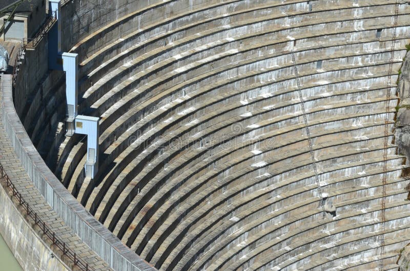 Dam Wall stock photo. Image of hydroelectricity, strong - 35008432
