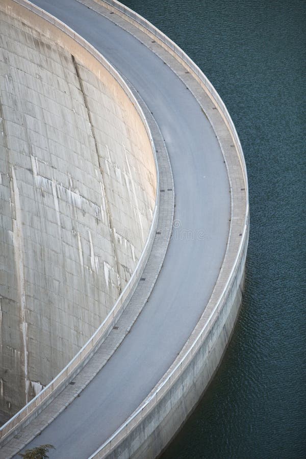 Dam wall stock photo. Image of park, hydroelectric, sunset - 51622322