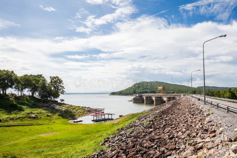 Water Storage Dams for Dry Season Use Stock Photo - Image of industrial ...