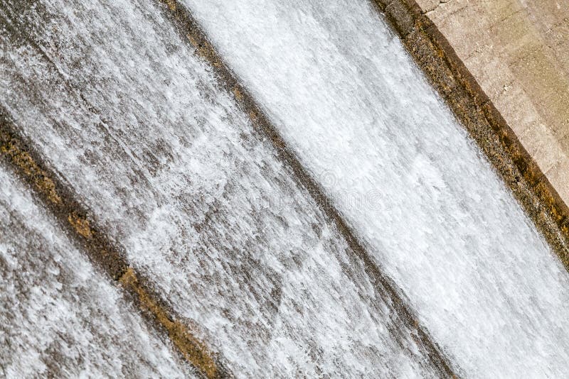 Reservoir with Blue Calm Water in an Arid Extreme Terrain. the Concept ...