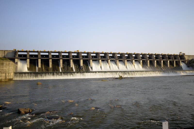 Dam Water Release,the Excess Capacity of the Dam until Spring-way ...